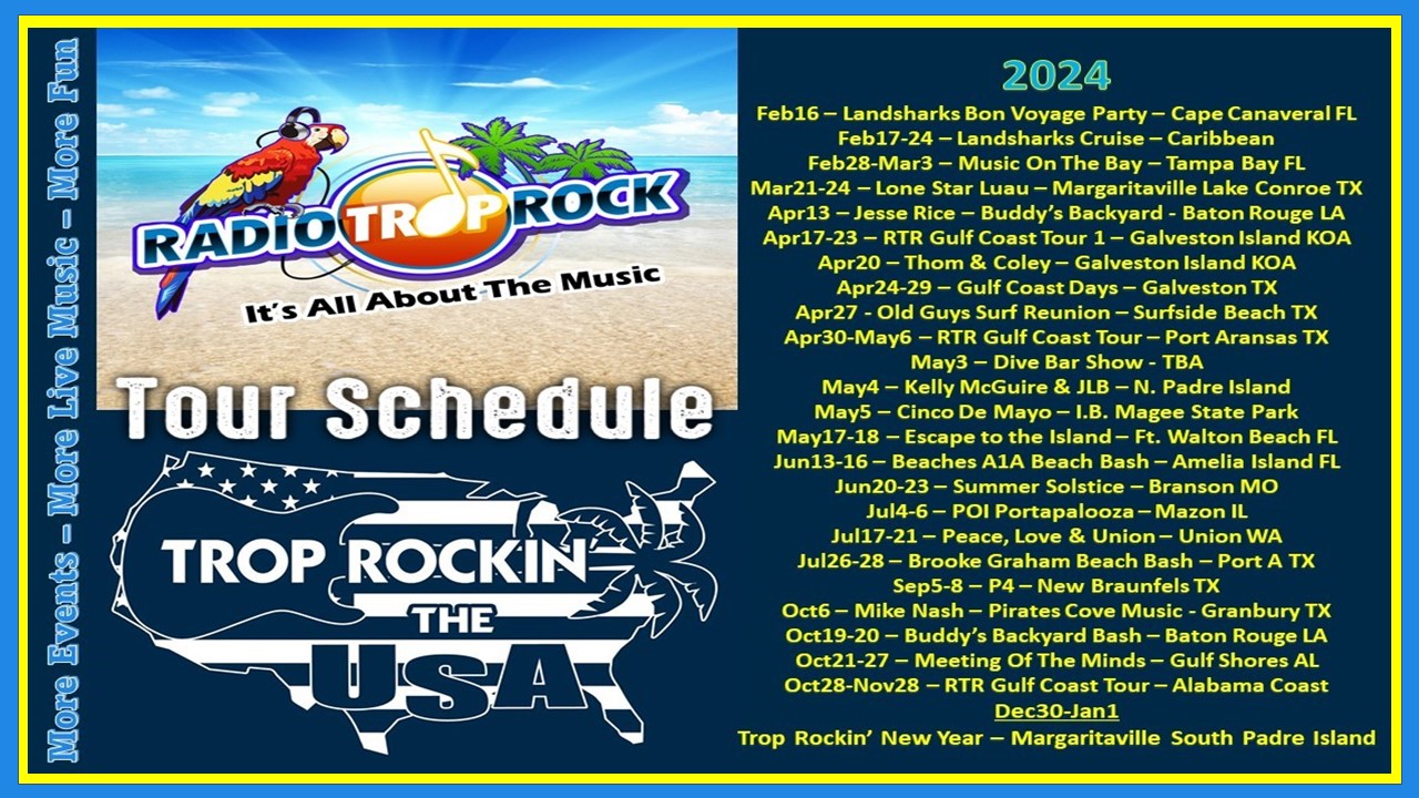 RADIO TROP ROCK – It's All About The Music!
